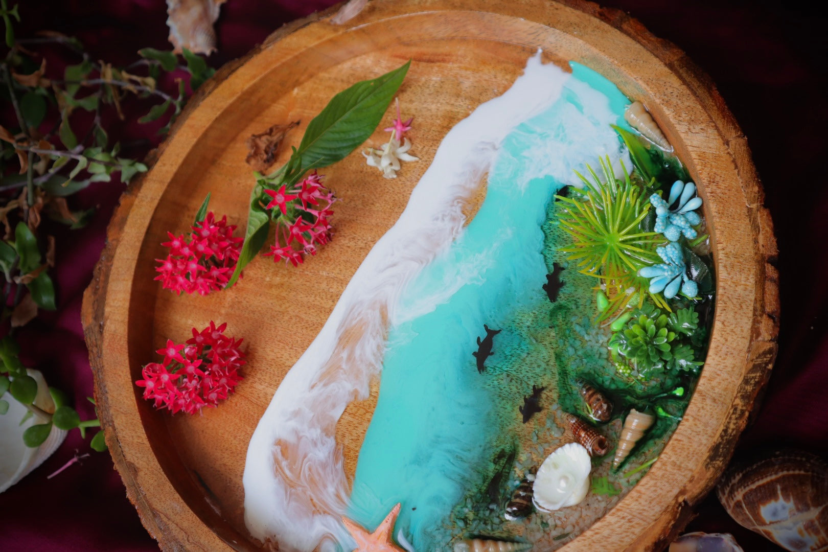 Sundervan - Handmade Ocean-Inspired Resin Art Trays – Sundervan Stores